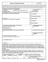 Challenges and Solutions for Class III Bulk Fuel Transportation and ...